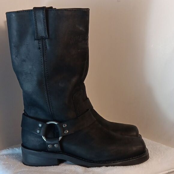 Harley-Davidson | Shoes | Harleydavidson Bowden Blackleather Harness ...